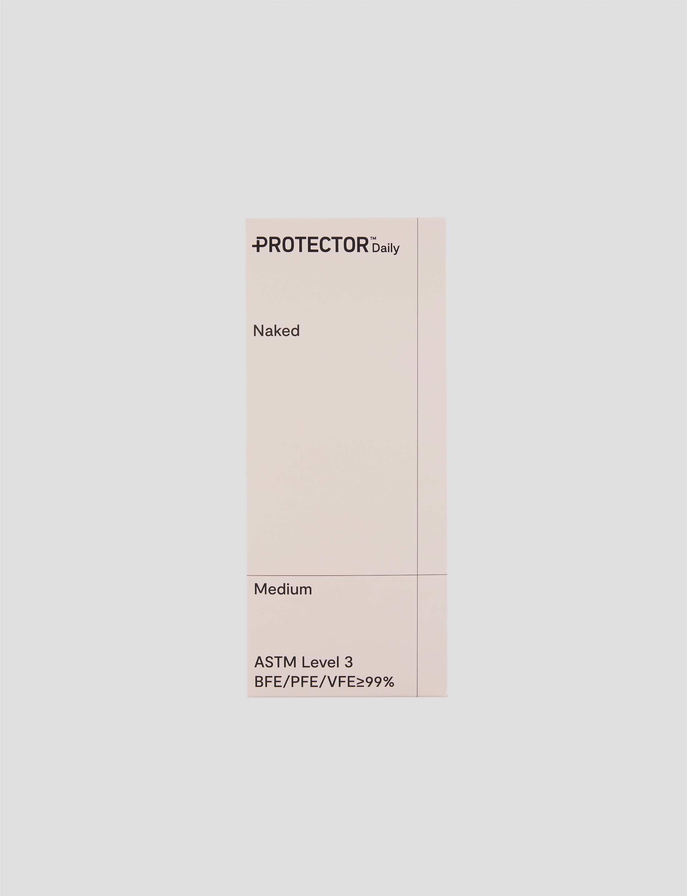 Protector Daily Face Mask，裸粉色